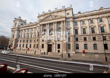 The HMRC government department building in Whitehall, London, England ...
