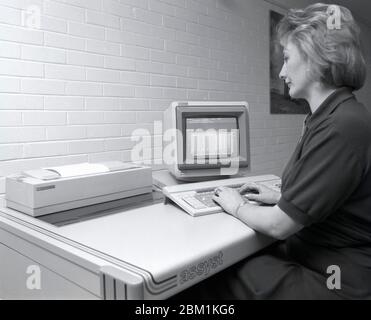 1990, computer aided textile design system, UK Stock Photo - Alamy