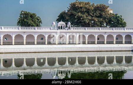 Temple part of Fatehgarh Sahib Gurdwara complex Punjab India Stock ...