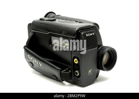 Sony Handycam Video Camera, 1990s Stock Photo - Alamy
