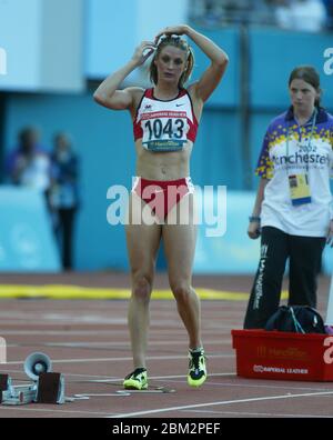MANCHESTER - JULY 26: Catherine Murphy of Wales compete in Women's 400m ...