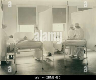 Spanish Flu Pandemic, 1918 Stock Photo - Alamy