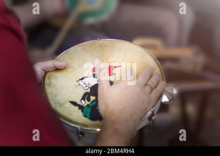 Pandeiro musical instrument afro brazilian percussion instrument samba ...