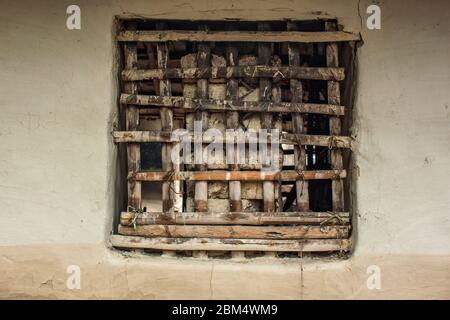 The mud house window in Koia, Khulna, Bangladesh Stock Photo - Alamy