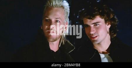 THE LOST BOYS, Kiefer Sutherland, Jason Patric, 1987. ©Warner Bros ...