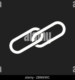 Beautiful Chain Vector Glyph icon Stock Vector Image & Art - Alamy