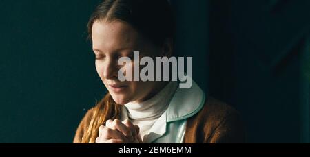 Morfydd Clark in a scene from the ©A24 new movie: Saint Maud (2020 ...