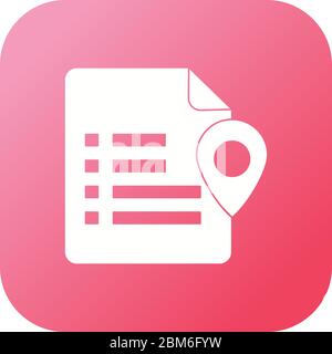 Beautiful Mark notes Vector Glyph icon Stock Vector Image & Art - Alamy