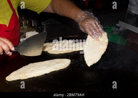 Preparing Tatar pie Stock Photo - Alamy
