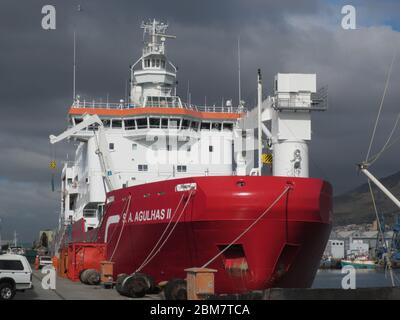 Ship SA AGULHAS II Stock Photo - Alamy