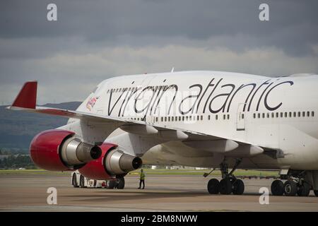 Winglet on the Boeing 747-400 Aircraft Stock Photo - Alamy