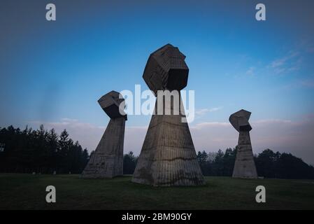 Bubanj Memorial Park, Historic Landmark of Exceptional Importance, Nis ...