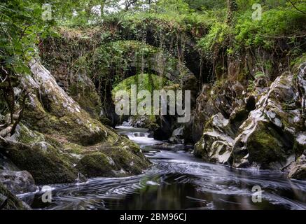 Penmachno, Snowdonia National Park, Wales, UK Stock Photo - Alamy