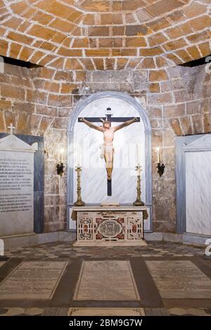 Crypt of Cathedral, Cadiz, Andalusia, Spain Stock Photo - Alamy