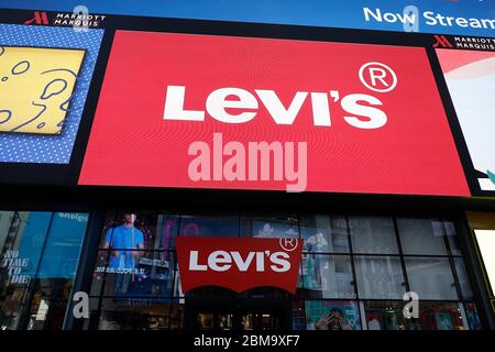 Levis logo is seen on one of their branches Stock Photo - Alamy