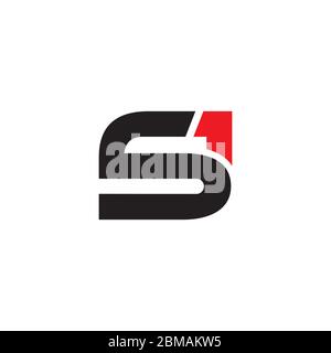 s1 logo design Stock Vector Image & Art - Alamy