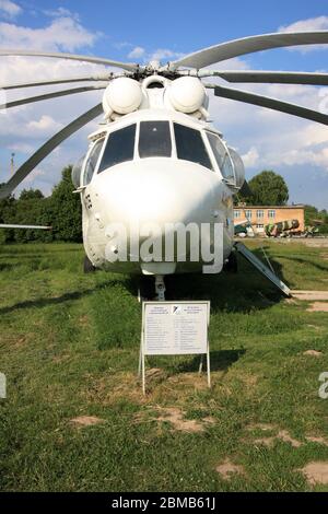 Exterior view of a Mil Mi-26 "Halo" super heavy-lift helicopter with ...