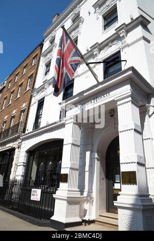 No 1 Savile Row sign, London, England, United Kingdom, Europe Stock ...