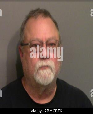 USA. 07th May, 2020. The booking photo for Travis James McMichael, seen ...
