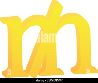 Mill sign currency symbol icon in circle round black color vector ...