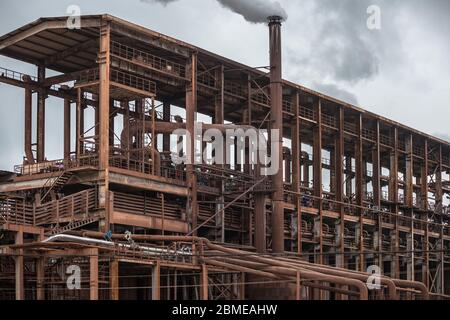 smock and old condition factory Stock Photo - Alamy