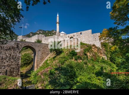 Stari Grad Fortress in Travnik, Bosnia and Herzegovina Stock Photo - Alamy