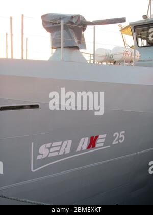Ship SEA AXE 25 Stock Photo - Alamy