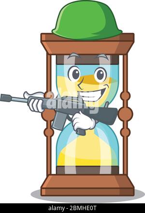 Army chronometer character cartoon style Stock Vector Image & Art - Alamy