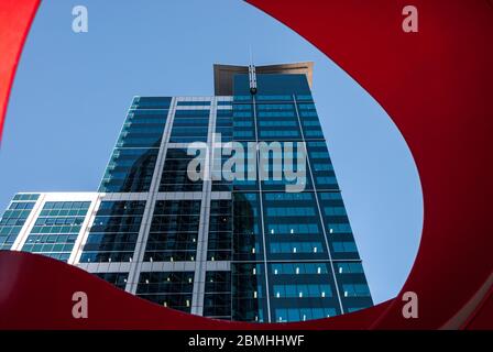 High rise buildimgs in Perth, Western Australia Stock Photo - Alamy