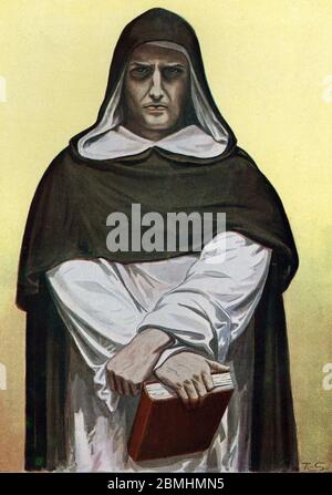 Giordano Bruno (1548-1600), Italian Dominican friar, philosopher ...