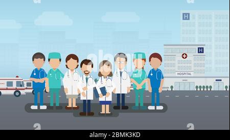 hospital building medical Stock Vector Image & Art - Alamy