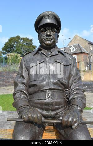 Bronze Statue of the Dad's Army TV Show Character Captain George ...