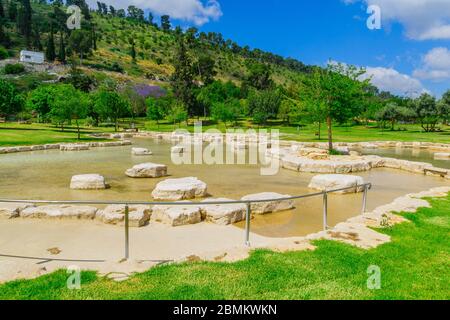 Israel, Jezreel Valley, Maayan Harod the Spring of Harod National Park ...