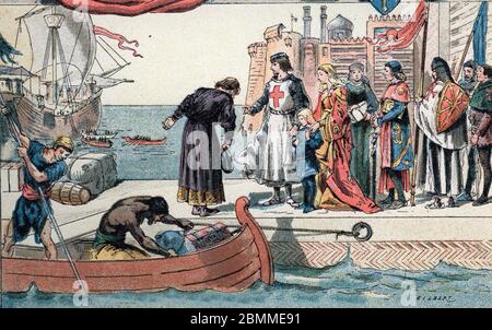 LOUIS IX AT ACRE/CRUSADE Stock Photo - Alamy