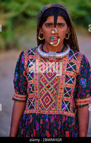 India, Gujarat, Kutch, Jat women at Anjar market Stock Photo - Alamy