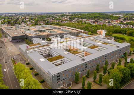 Headquarter Building of the Telekom Deutschland GmbH Cellular phone ...