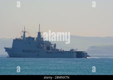 Series 7 of 165 Spanish ship Galicia (L51) and frigate Almirante Juan ...