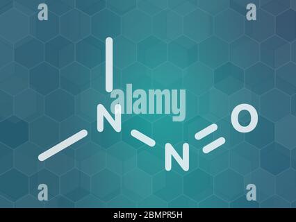 N-Nitrosodimethylamine (dimethylnitrosamine, NDMA, DMN) pollutant ...