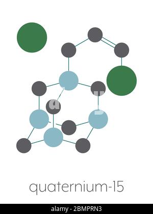 Quaternium-15 surfactant and preservative molecule (formaldehyde ...