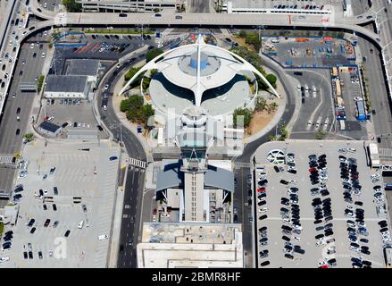 LAX Control Tower, Los Angeles Stock Photo - Alamy