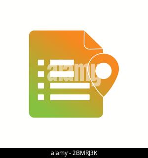 Beautiful Mark notes Vector Glyph icon Stock Vector Image & Art - Alamy