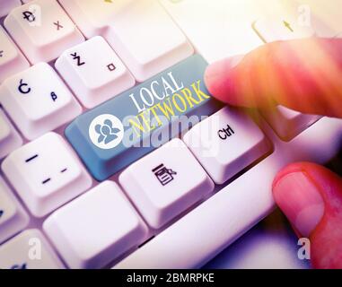 Writing note showing Waves. Business photo showcasing move ones hand to ...