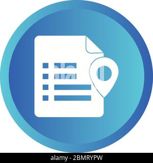 Beautiful Mark notes Vector Glyph icon Stock Vector Image & Art - Alamy