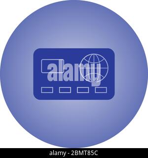 Beautiful Debit card Vector Glyph icon Stock Vector Image & Art - Alamy