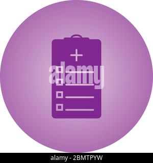 Beautiful Add report Vector Glyph icon Stock Vector Image & Art - Alamy