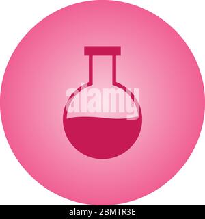 Beautiful Flask Vector Glyph icon Stock Vector Image & Art - Alamy