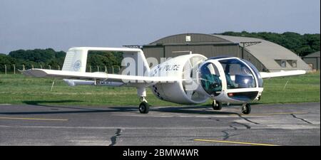 Edgley EA-7 Optica British light aircraft designed for observation work ...
