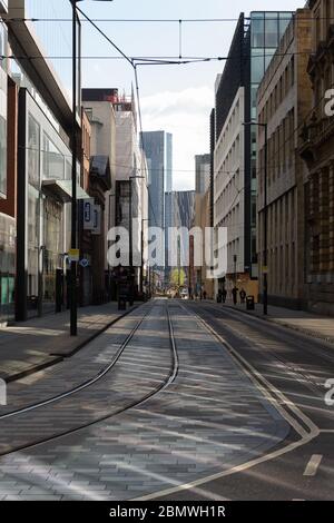 Mosley street, Manchester Stock Photo - Alamy