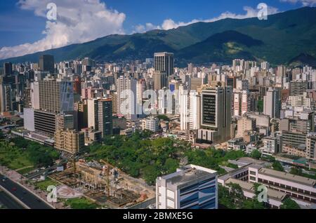 Aerial view of Caracas, Venezuela Stock Photo - Alamy