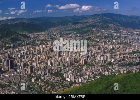 Aerial view of Caracas, Venezuela Stock Photo - Alamy